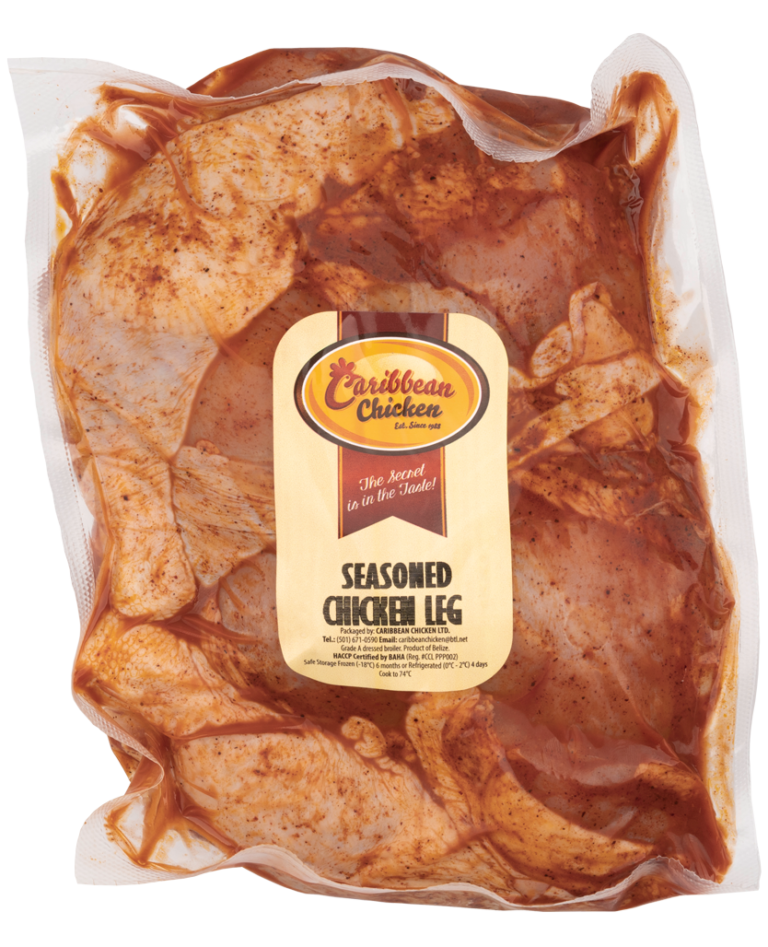 Seasoned Chicken Leg Bag - Caribbean Chicken